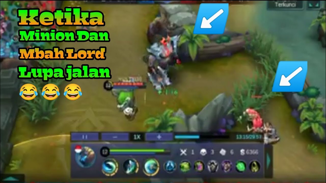 Minion Dan Lord Lupa Jalan//Mobile Legend - YouTube