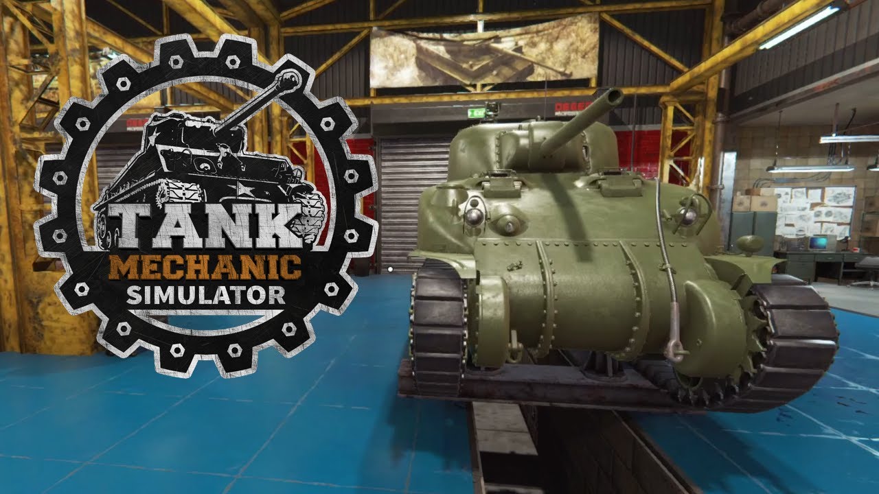 Tank Mechanic Simulator - New Sherman DLC - M4A1 Sherman Early ...
