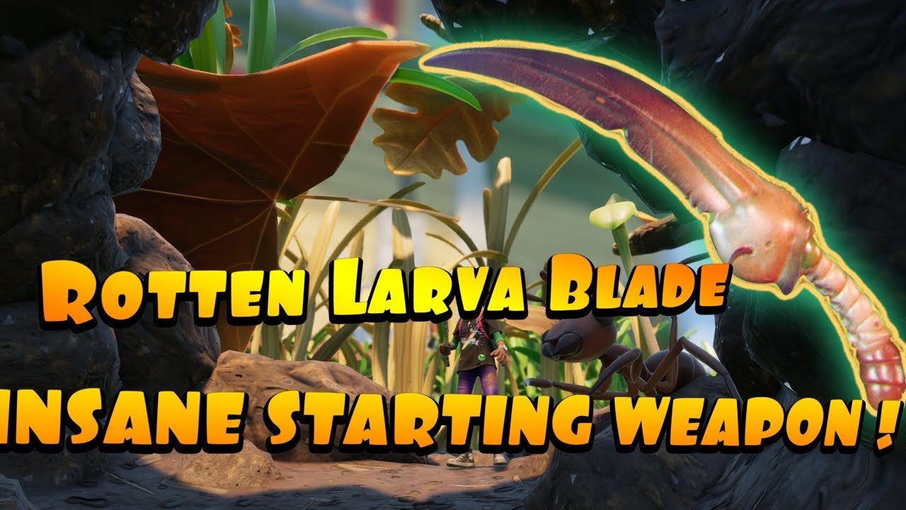 Grounded |ROTTEN LARVA BLADE| Begining Weapon Pickup Location! - YouTube