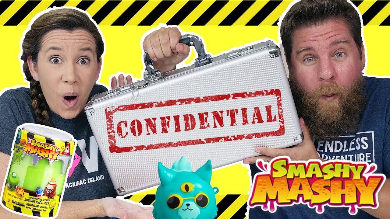 Smashy Mashy Series 1 Top Secret Squishy - YouTube