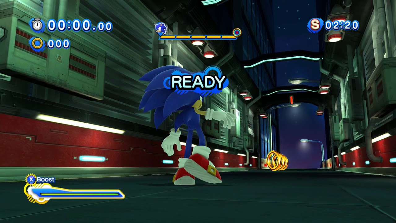Sonic Generations (PC): All Speed Highway Modern Challenge Acts (S ...