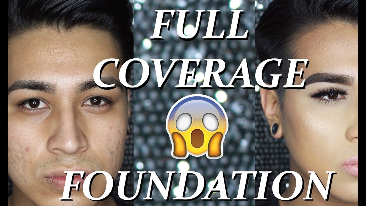 FULL COVERAGE FOUNDATION TUTORIAL - YouTube