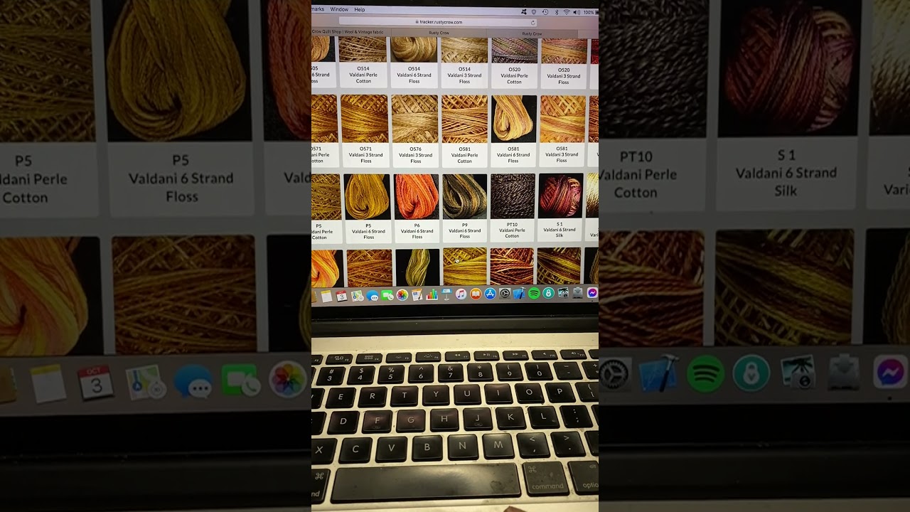 Rusty Crow Valdani Thread Tracker - YouTube