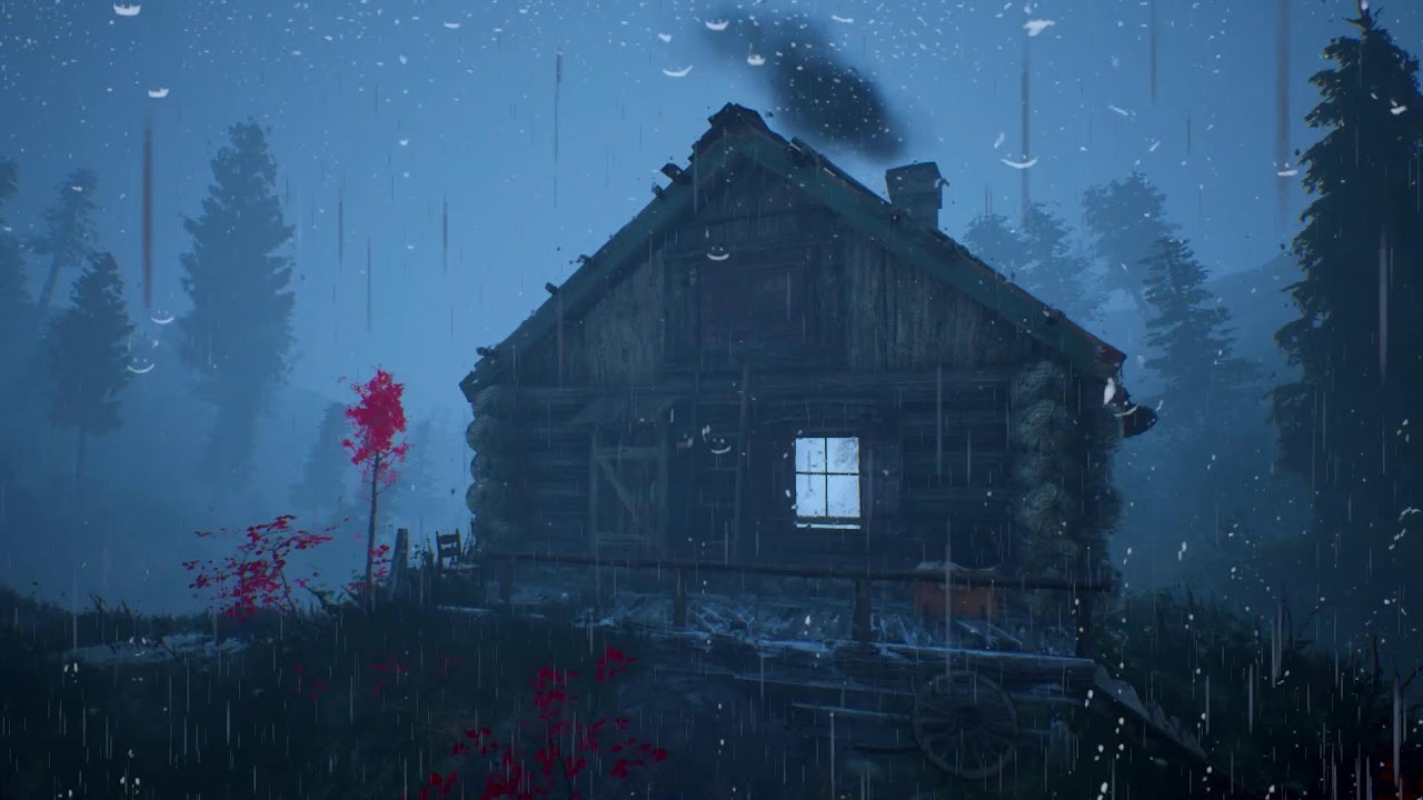 BRUTAL TORONTO RAIN with EXTREME COLD (-11 DEGREES) & rain for sleep ...