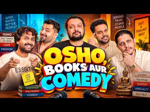 Osho, Books Aur Comedy👽 ft. @RazaSamo  😂 TTP Podcast  🎧 Ep#167