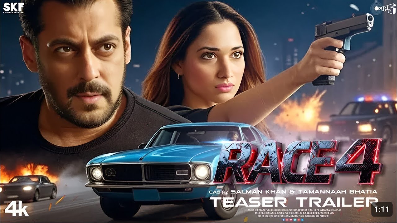 RACE 4 - Official Action Trailer | Salman Khan | Saif Ali Khan ...