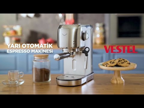 Vestel Yarı Otomatik Espresso Makinesi ile Tanışın!