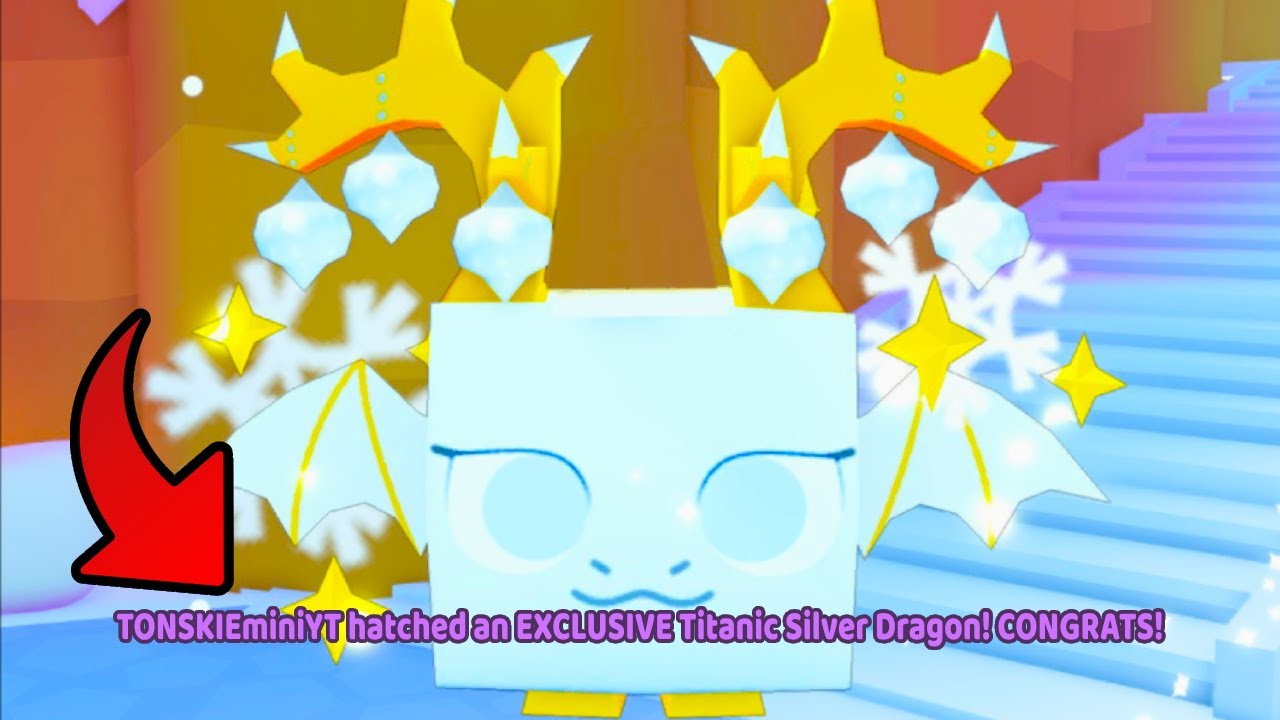 HOW TO GET *FREE* TITANIC SILVER DRAGON in Pet Simulator 99 - YouTube