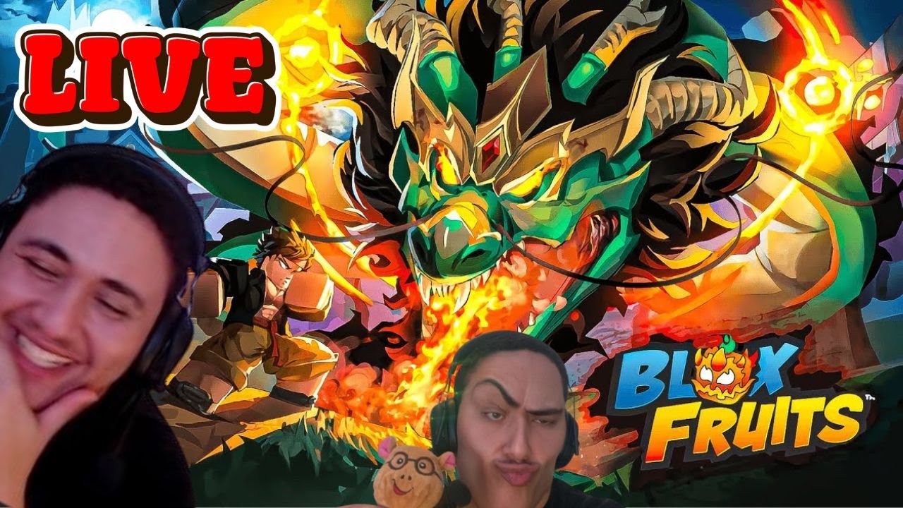 🔴 LIVE Blox Fruits Update Countdown Dragon Rework - Play Blox Fruits ...