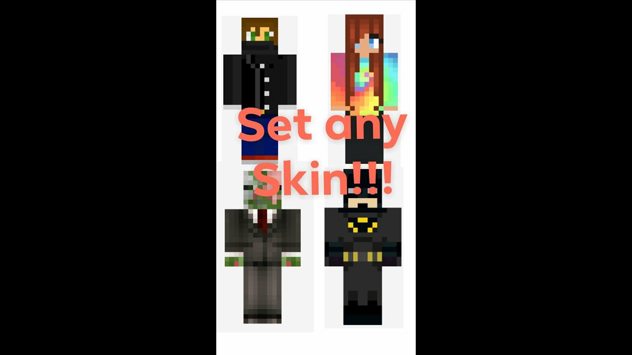 How to set a custom skin in Mastercraft/Miniworld - YouTube