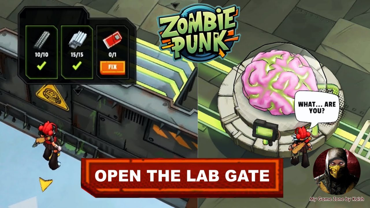 Open the LAB gate | Part 63 | Zombiepunk | Fight & Survive | 2024 ...