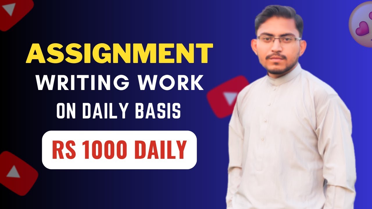 Assignment Likh k Paise Kamao – Assignment Writing Jobs – Hand Written ...