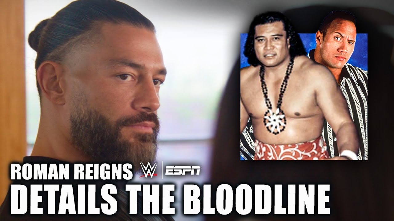 Roman Reigns tells the story of The Bloodline, WWE's Samoan wrestling ...