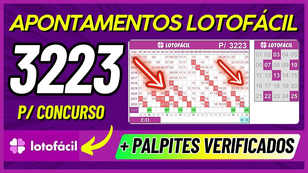 lotofacil Apontamentos 3223 + Palpites - YouTube