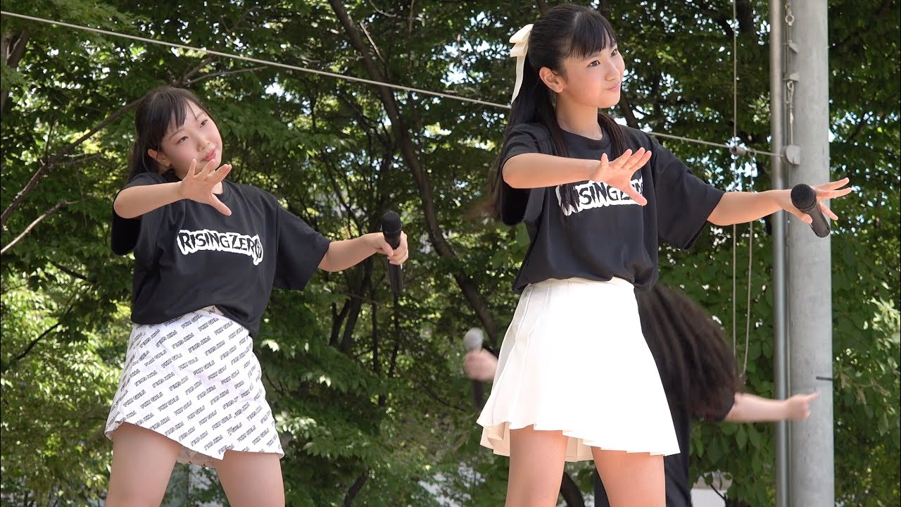 【4K】20200810 RISING/ZERO-Ⅳ①「ガールズパフォーマンスサミット夏フェス2020」＠長野県佐久市･佐久ミレニアムパーク ...