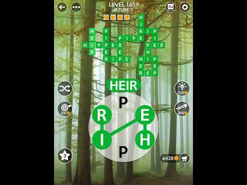 Wordscapes Level 1859 Answers - YouTube