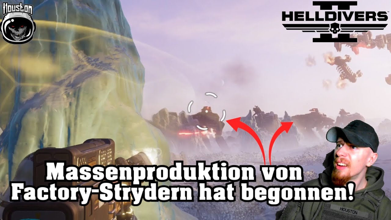 Mehrere FACTORY-STRYDER pro Mission! MASSENPRODUKTION hat begonnen ...