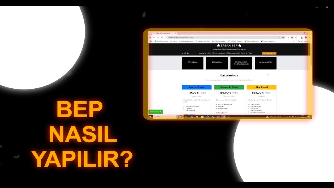Erbaa BEP İle BEP Nasıl Hazırlanır - YouTube