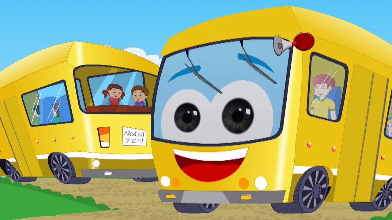 Rodas no ônibus | canções infantis | música para crianças | Wheels on ...