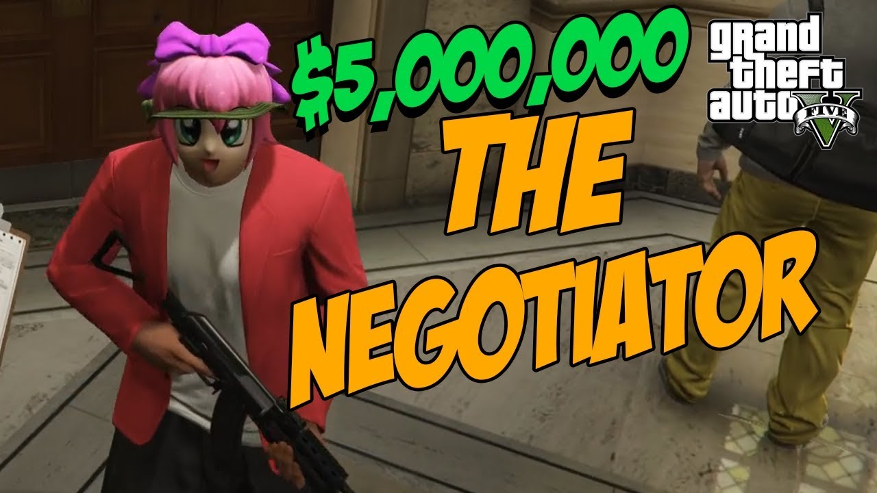 GTA V Bank Robbery #7 | GLOCO the NEGOTIATOR! - YouTube