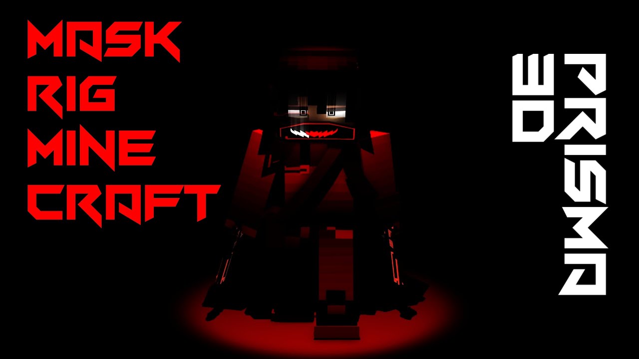 mask rig minecraft for prisma 3d - YouTube