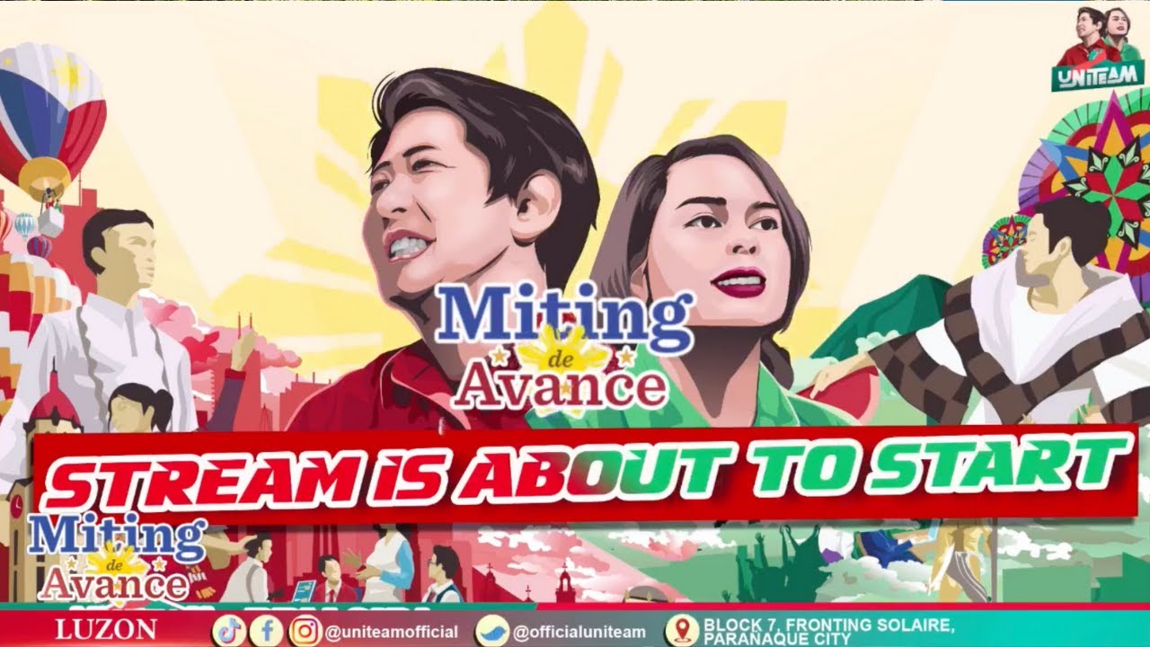 LIVE: Marcos-Duterte's miting de avance in Parañaque City - YouTube
