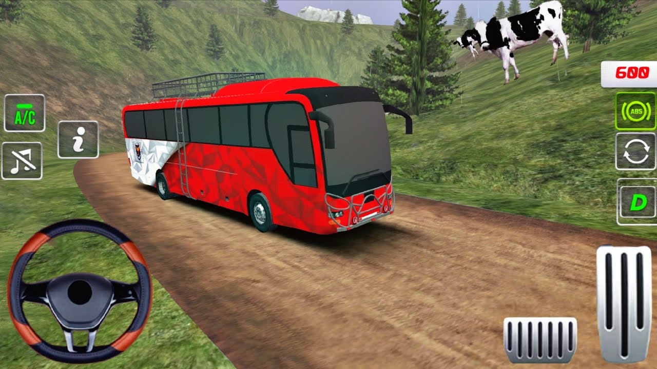 Offroad Coach Bus Realistic Driving Transport Games - Bus Games : City ...