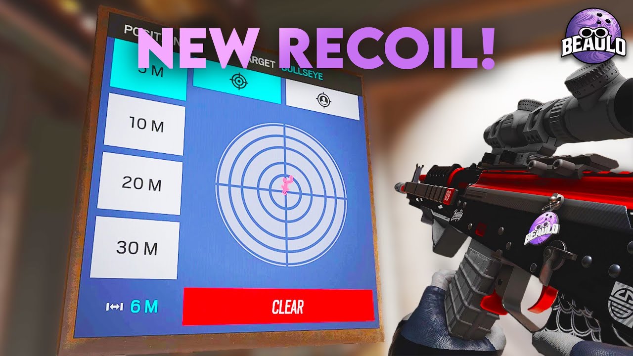 RECOIL CHANGED in the NEW SEASON! - Rainbow Six Siege - YouTube