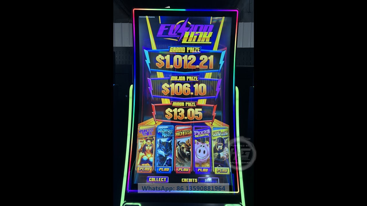 Luxury Eagle Slot Cabinet Install Fusion Skill Board 43" Vertical ...