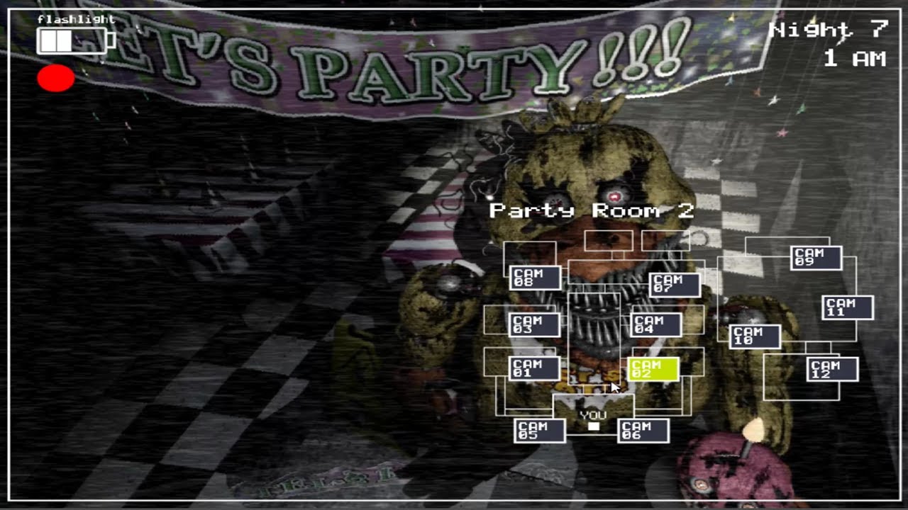 Nightmare Chica in Five Nights at Freddy's 2! (FNaF 2 Mods) - YouTube