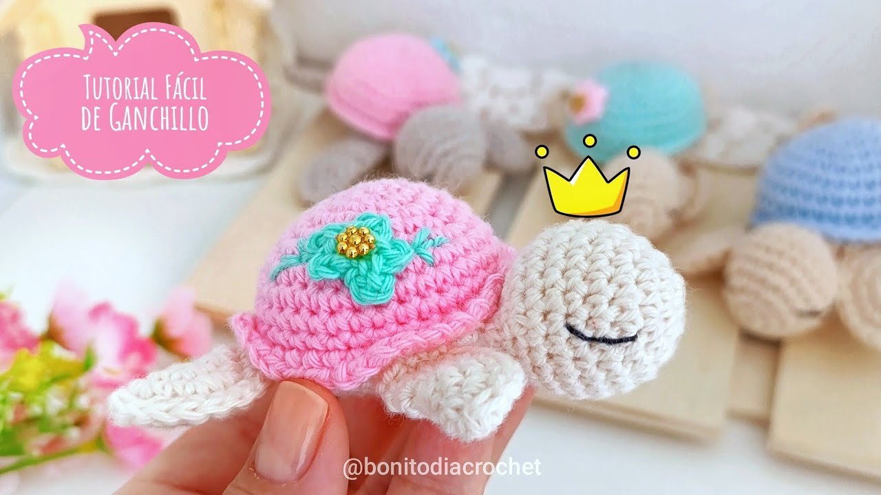 Tortuguita Amigurumi 🐢 Paso a Paso para Principiantes – Crochet Fácil y ...