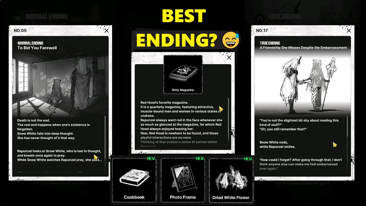 White Memory Ending 5 and 17 | GODDESS OF VICTORY: NIKKE - YouTube