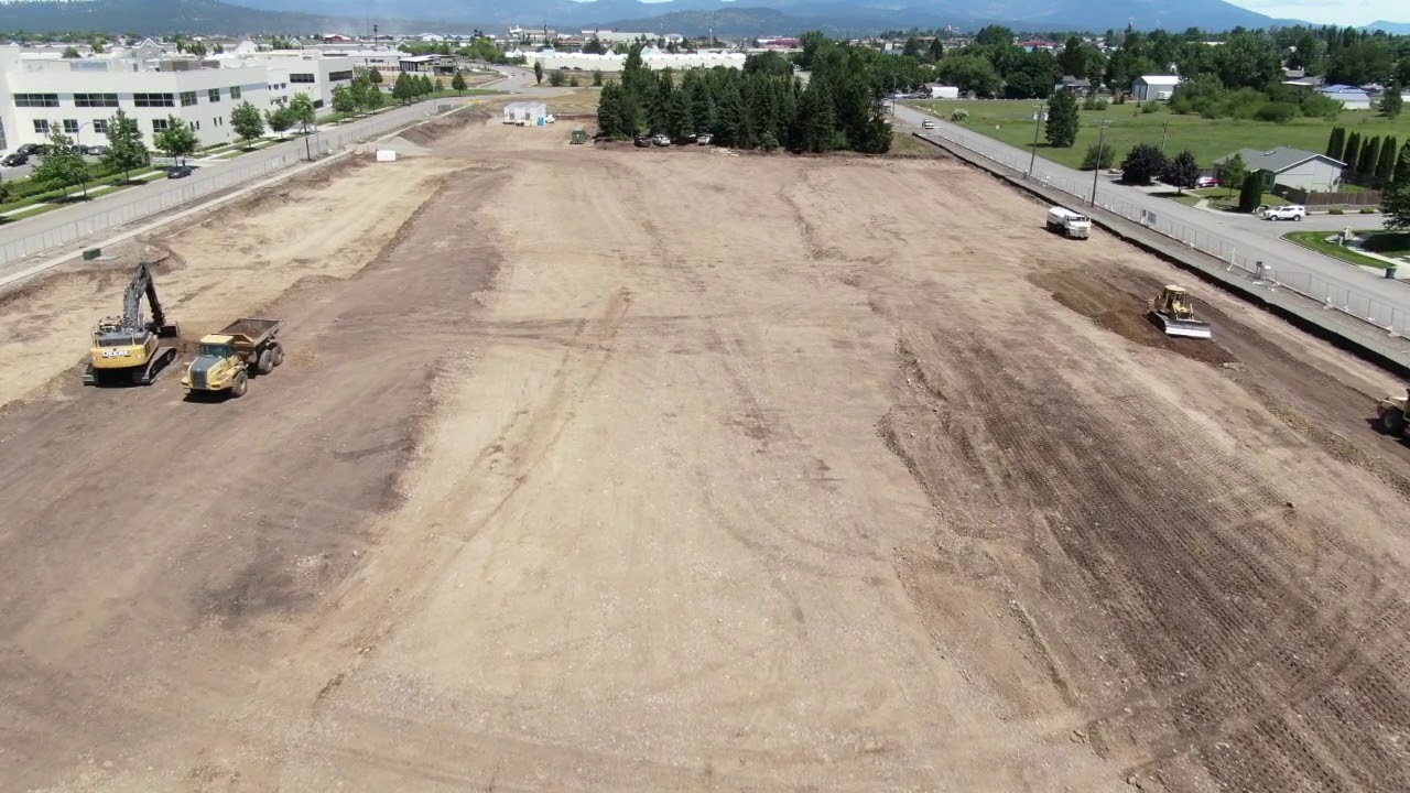 Post Falls Veterans Home Construction update - YouTube