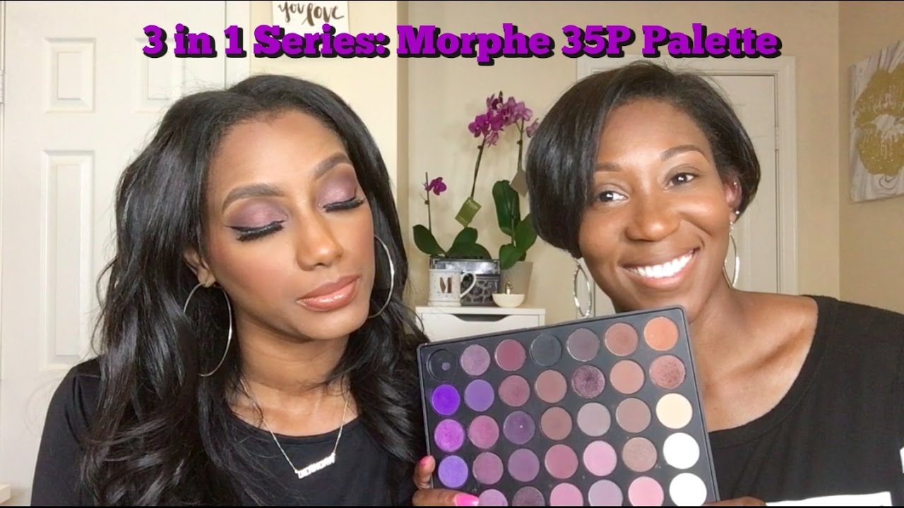3 LOOKS, 1 PALETTE | MORPHE 35P | Tutorial| 2 Brown Girls - YouTube