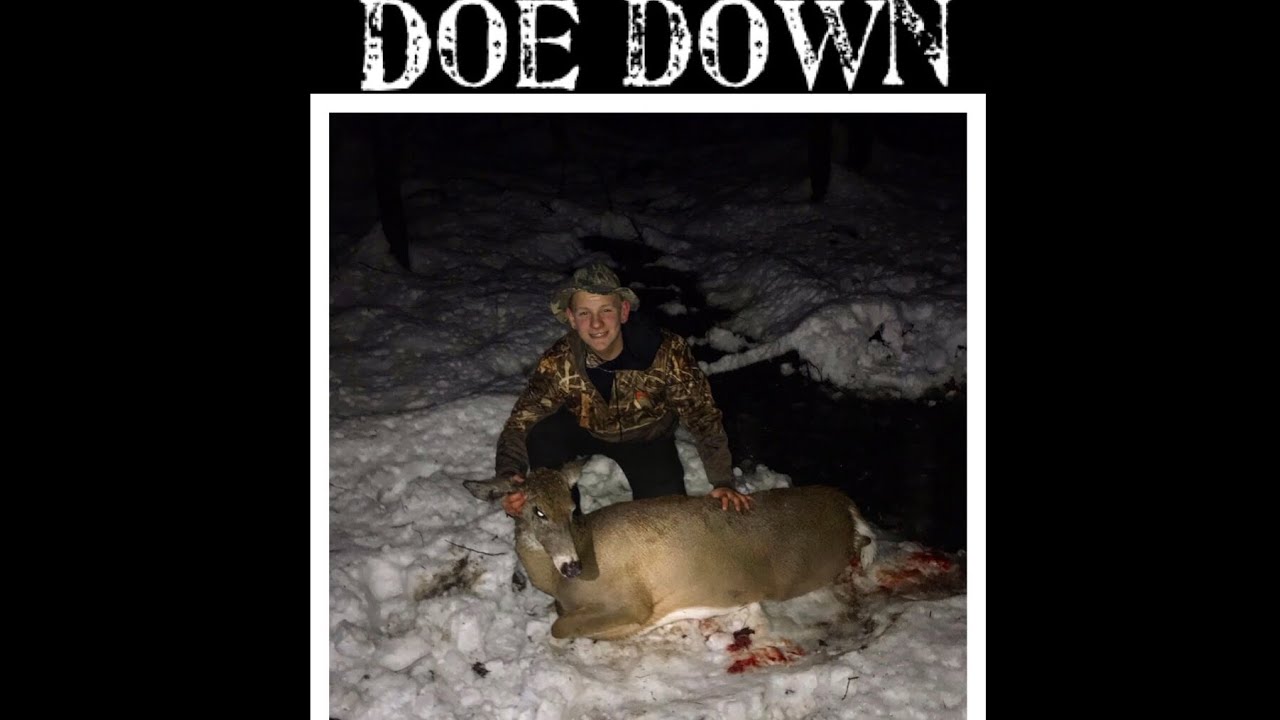 Smoke Pole Doe Hunt. - YouTube