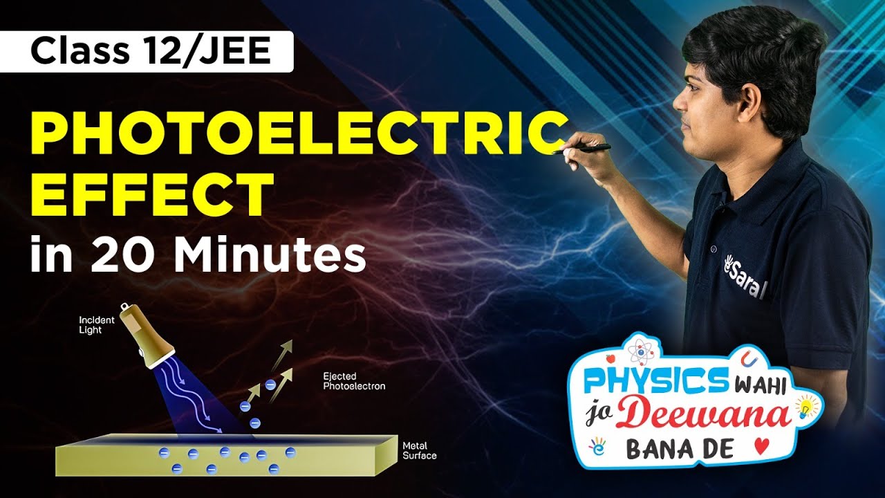 Photoelectric Effect Class 12 Physics | Dual Nature of Matter | Easiest ...