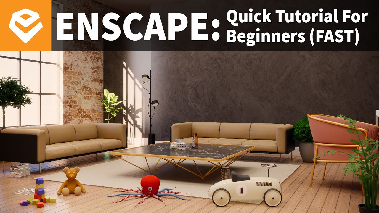 Enscape Beginner's Tutorial: Master 3D Visualization In No Time - YouTube