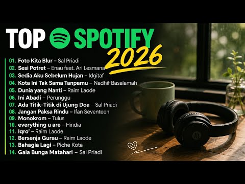 lagu top Indonesia 2026 | Top Hits Spotify Indonesia 2026 | Foto kita blur | No Iklan terbaru