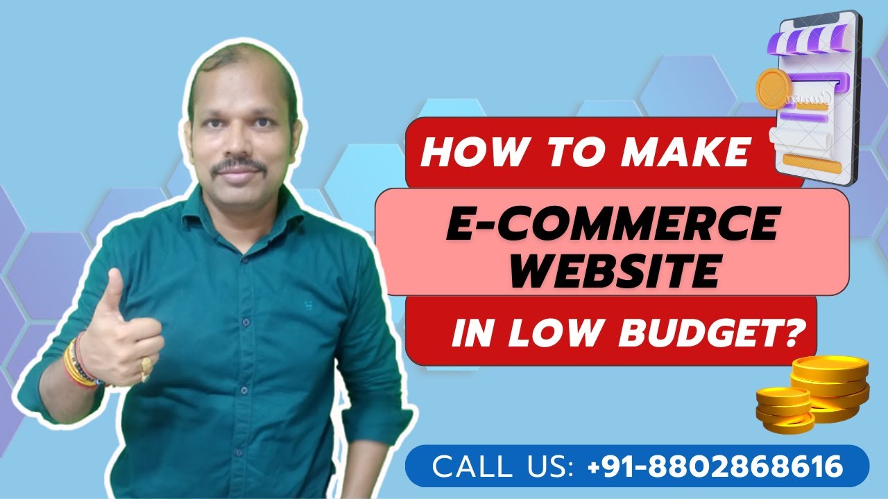 How To Make an E-commerce Website In a Low Budget? | Build a Responsive E-commerce Website - YouTube