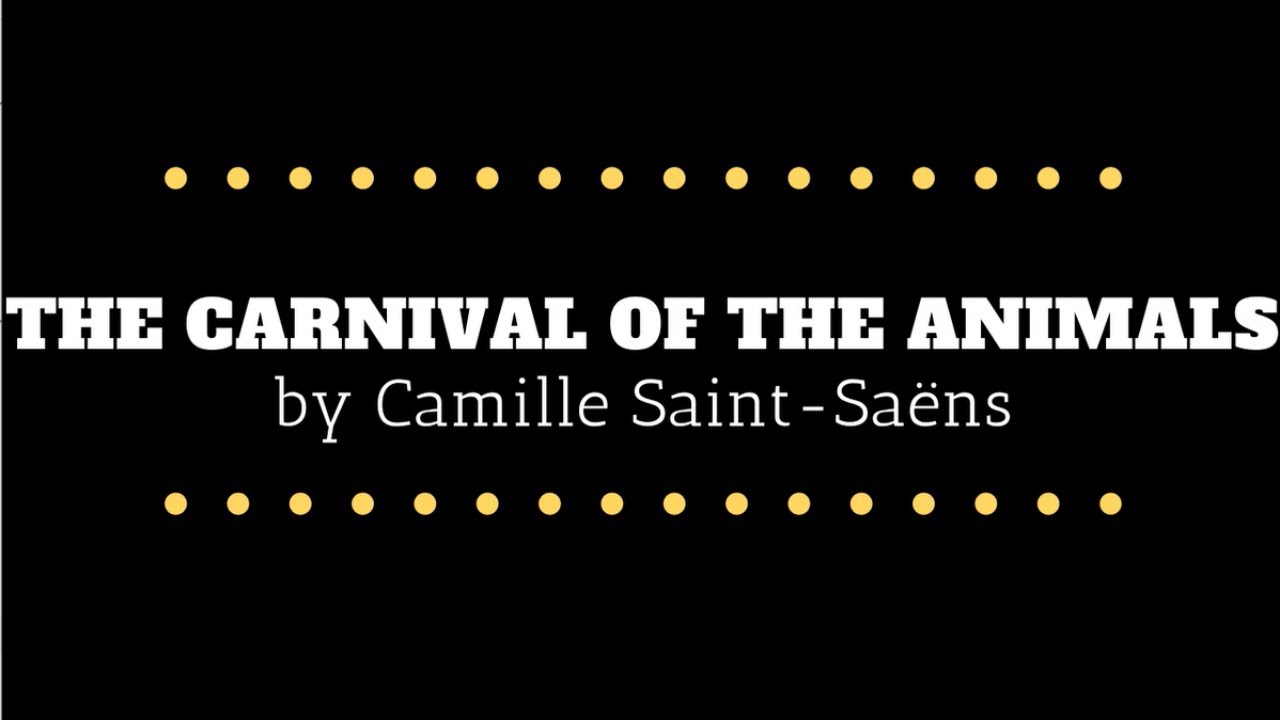 BSYO String Orchestra – Saint-Saëns: Carnival of the Animals with ...