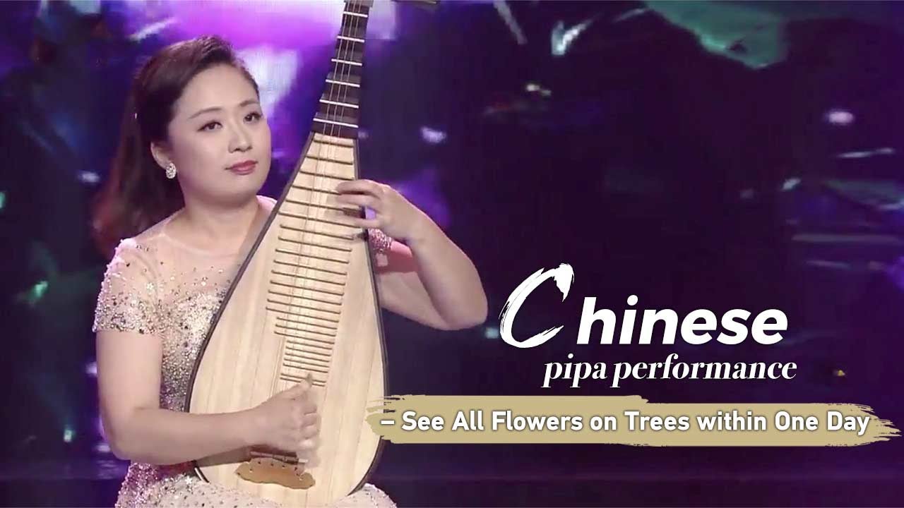 Music: Chinese pipa performance – See All Flowers on Trees within One ...