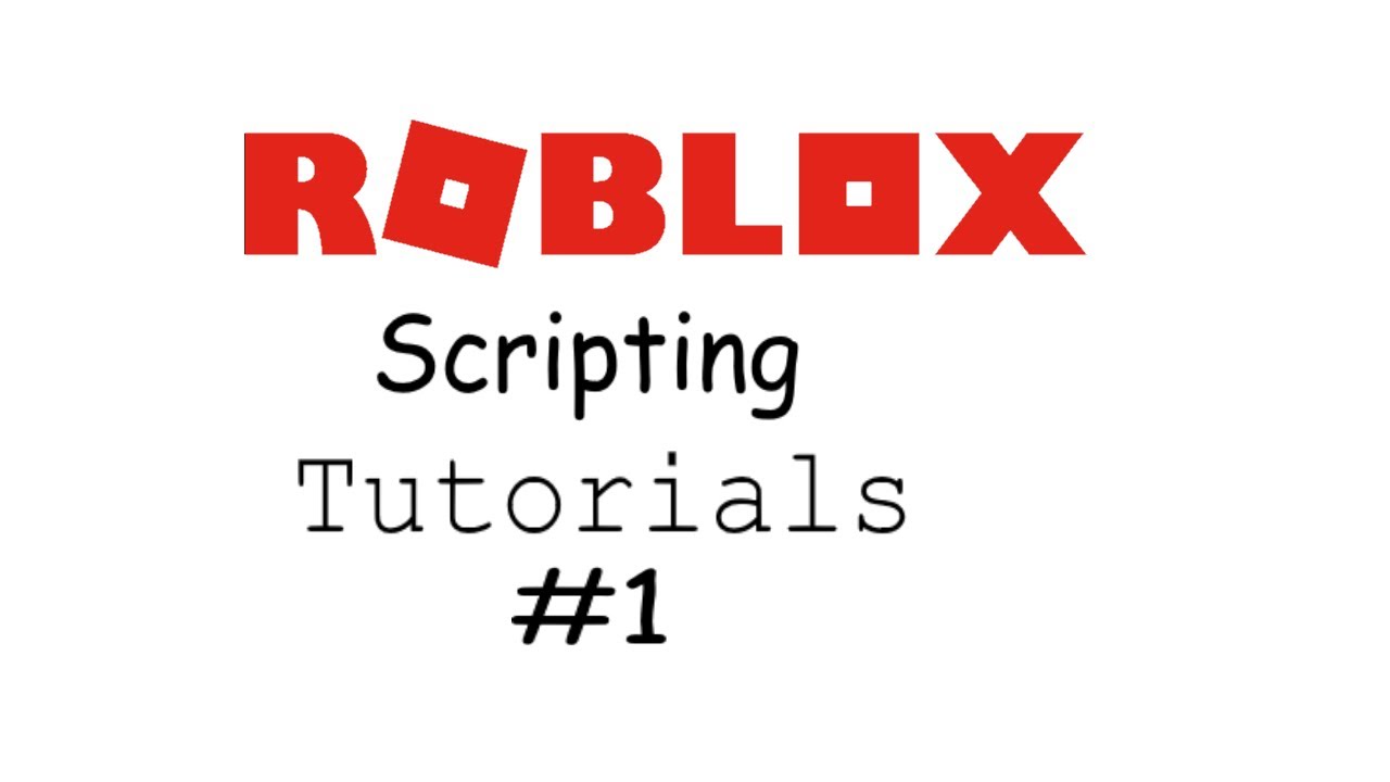 Roblox Scripting Tutorial Beginners 1 Part Properties