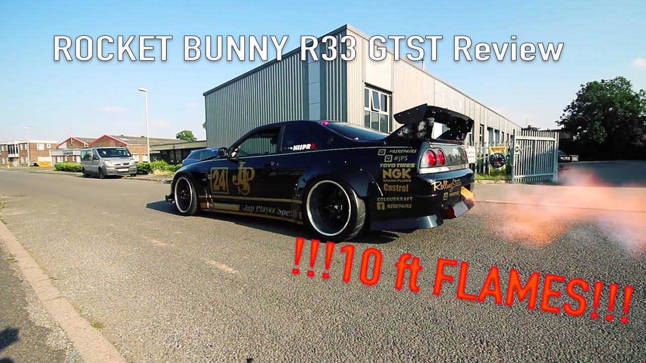 500BHP Rocket Bunny Nissan Skyline R33 GTST Review - YouTube