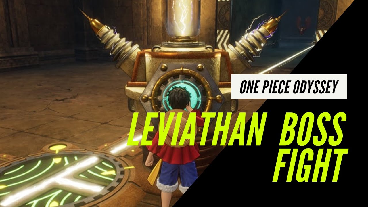 Leviathan Boss Fight - One Piece Odyssey in 4K | Playstation 5, No ...