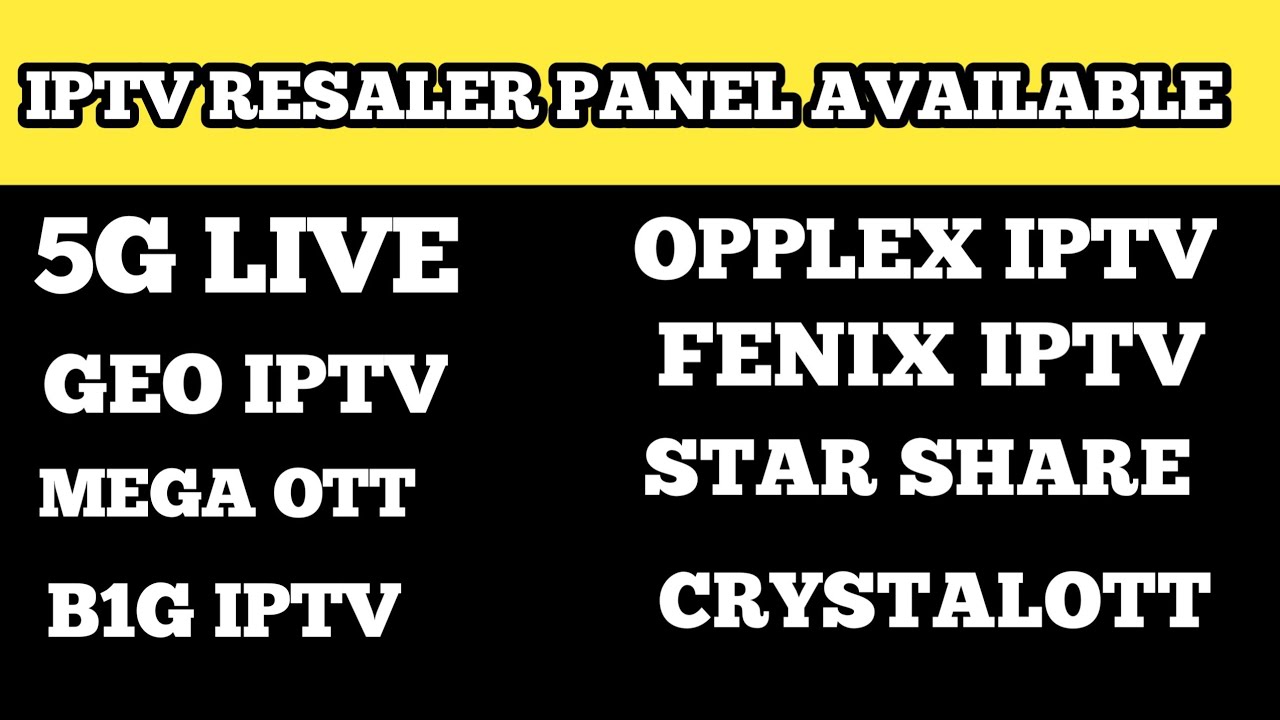 IPTV panels available information || best IPTV service provider ...