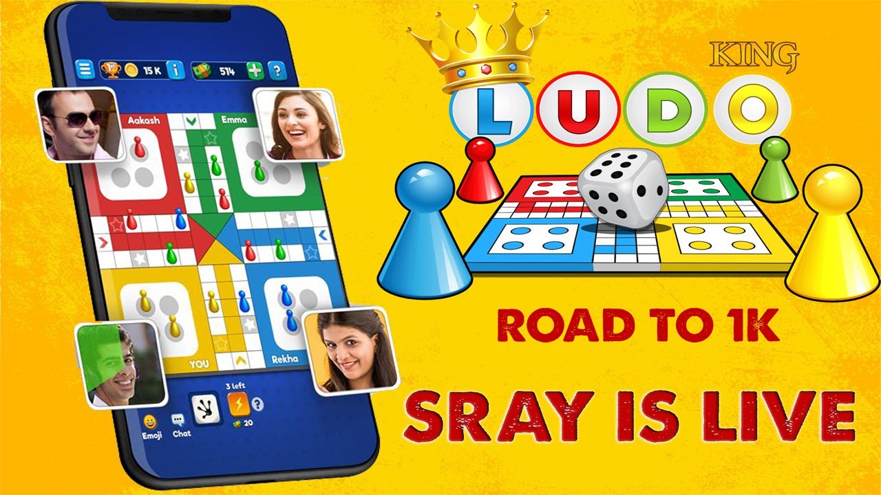 LAST LUDO KING LIVE GAMEPLAY || ROAD TO 1k|| SRAY GAMING - YouTube