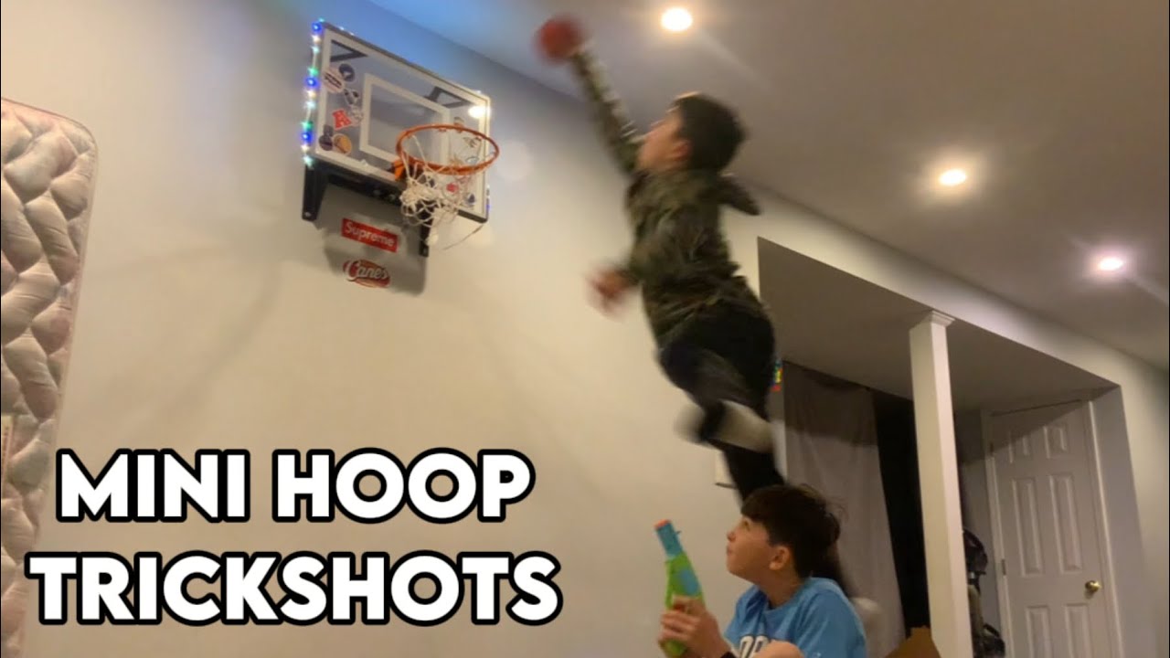 Mini Hoop Trickshot Compilation - YouTube