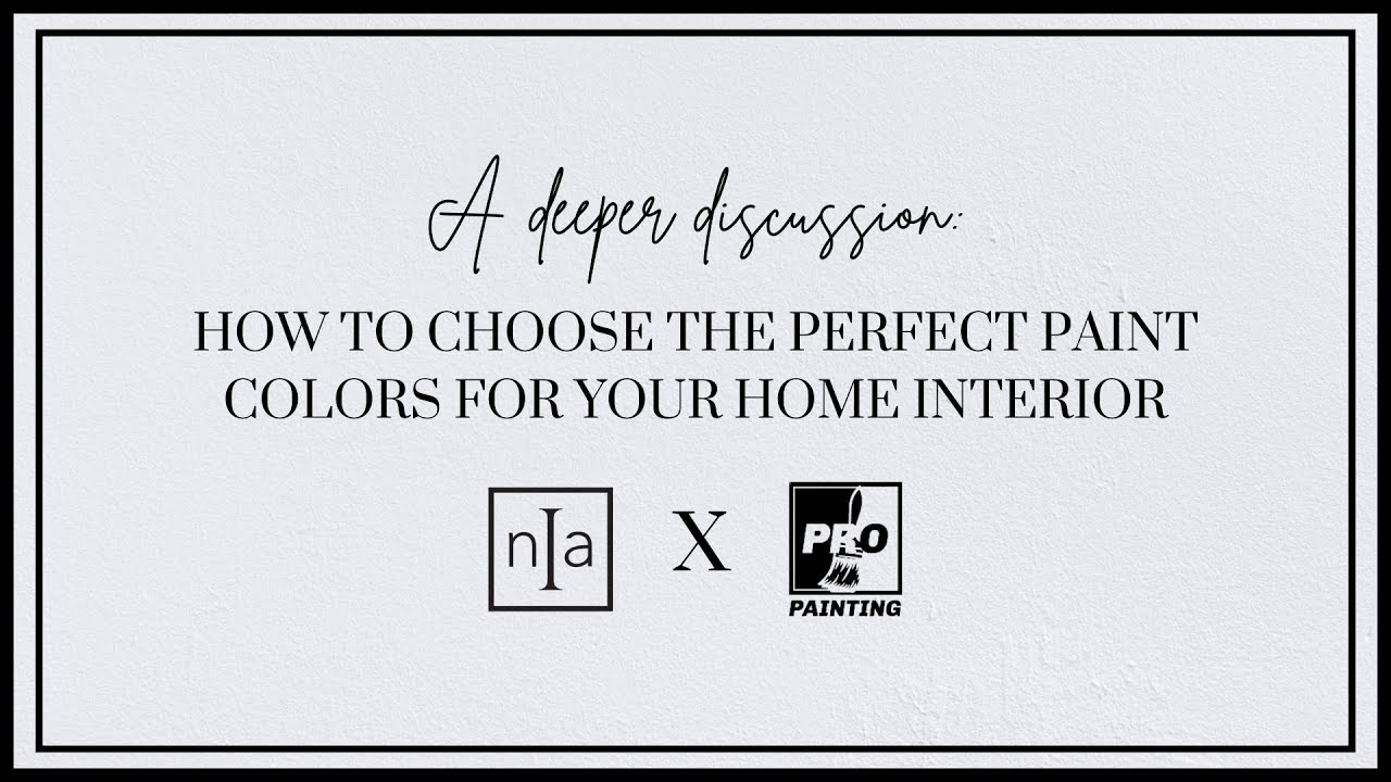 A Deeper Discussion: How to Choose the Perfect Paint Colors for Your ...