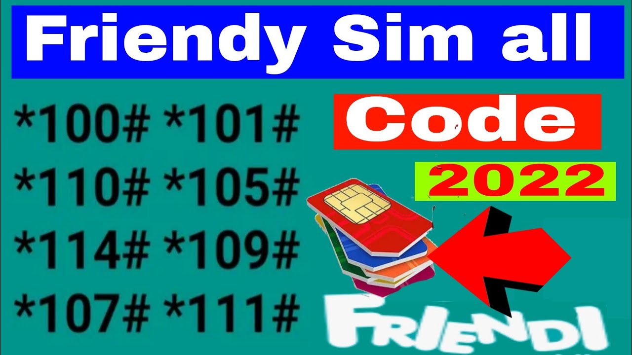 Friendi Sim সকল Codes 2023 Friendi Sim Number Check | Friendi MB Check ...