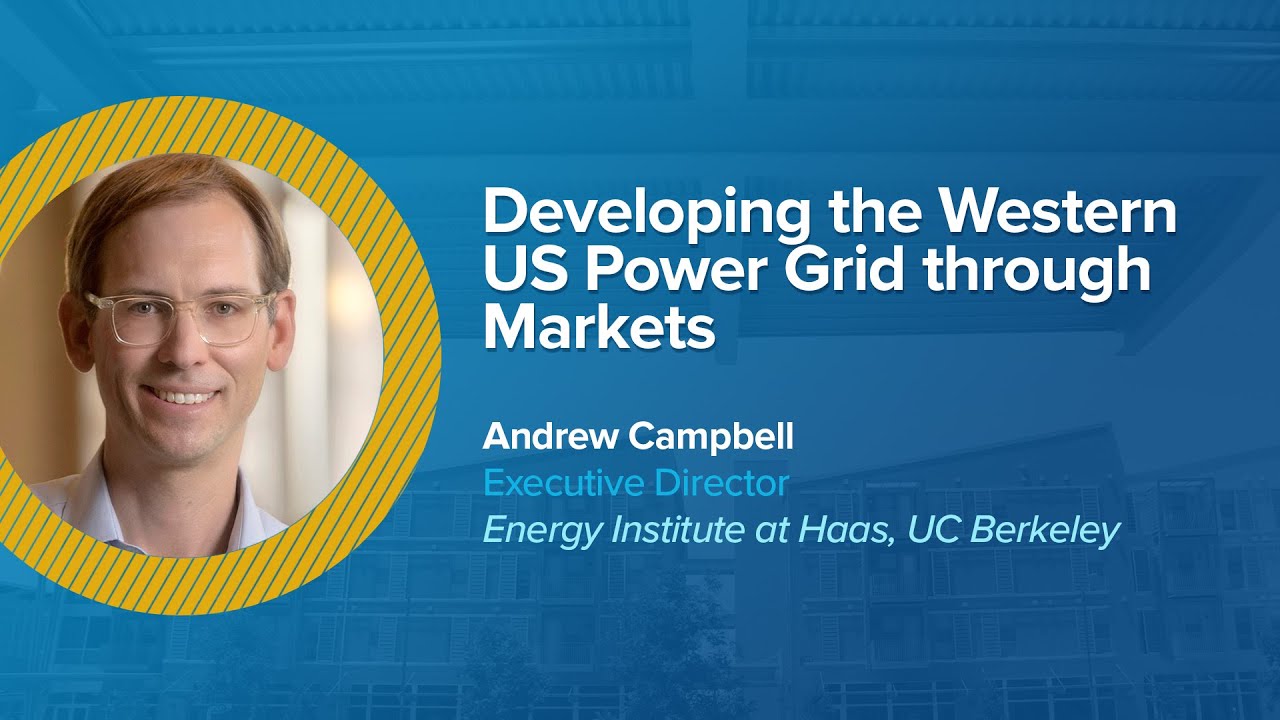 Developing the Western US Power Grid through Markets - YouTube